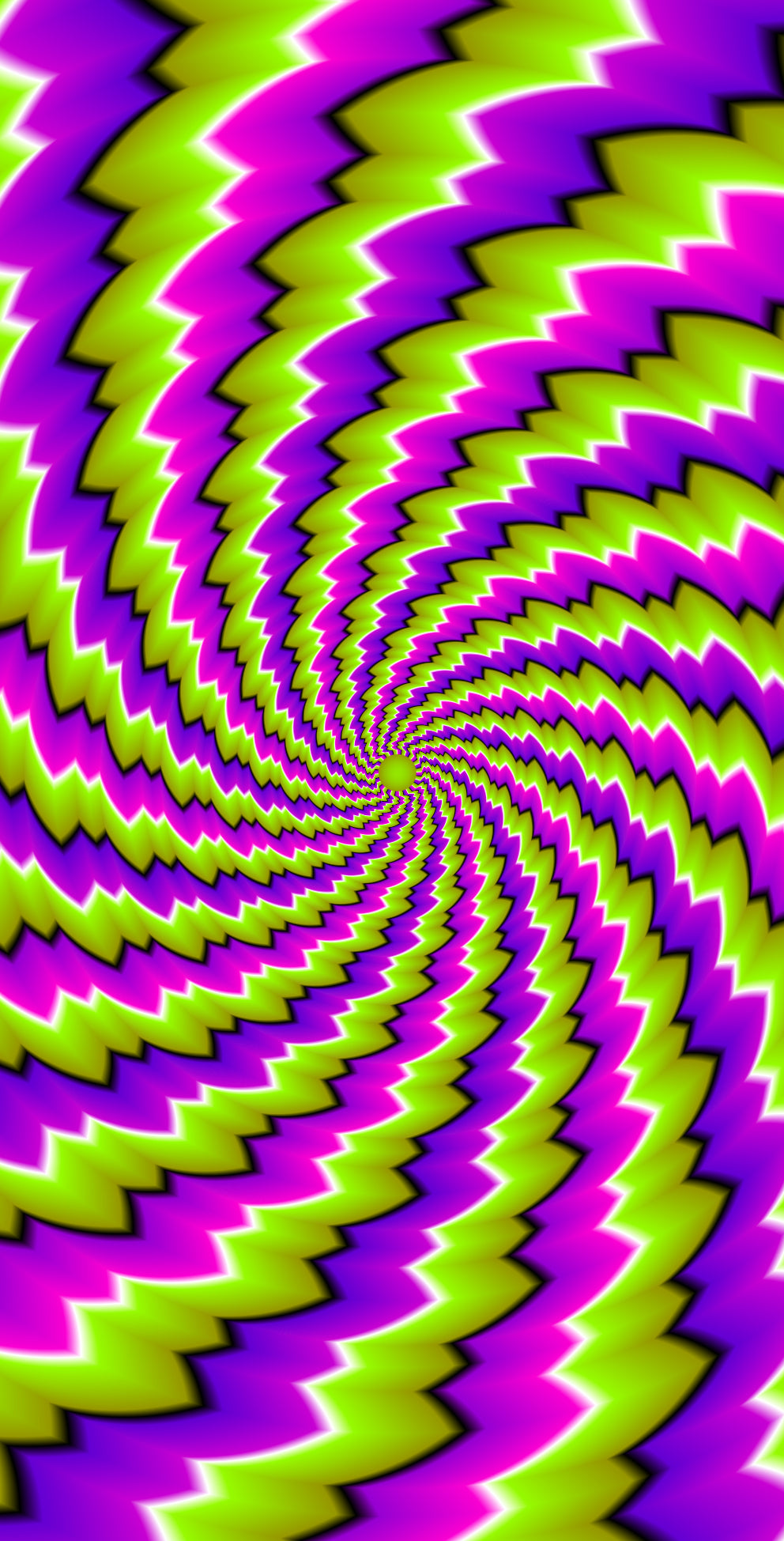 Optical Illusion Spiral Moving Optical Illusion Spiral Stock